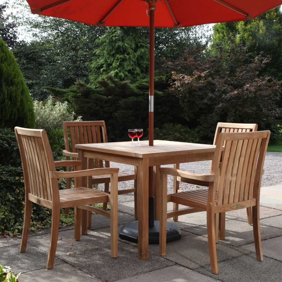 Teak Square Table | Spearhead