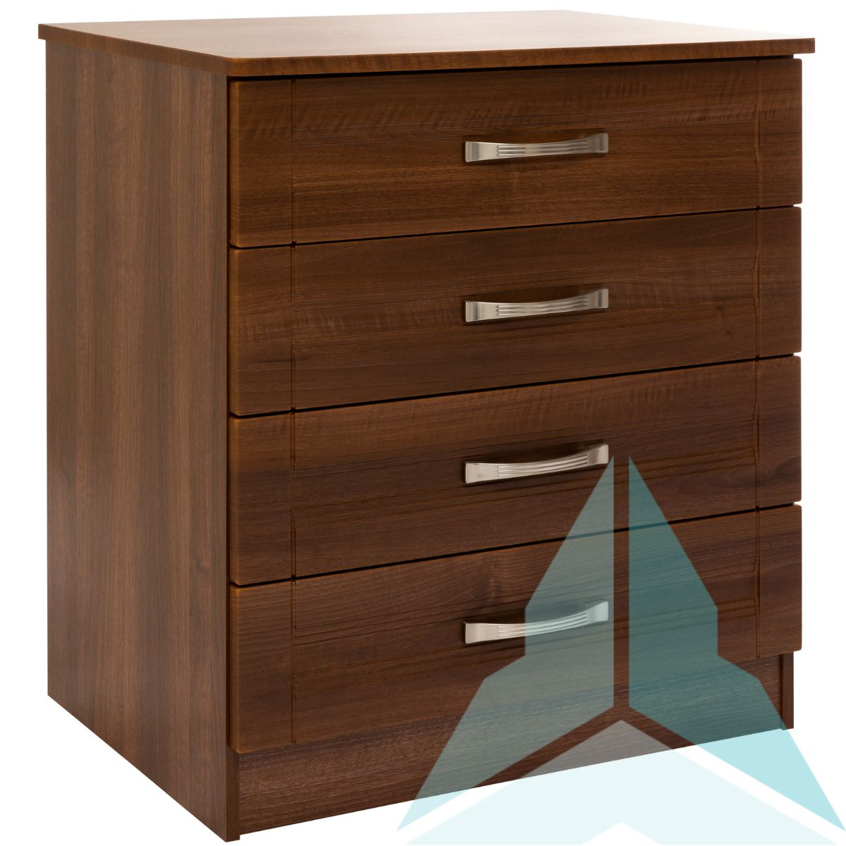 Iona 4 Drawer Chest in Opera Walnut | Spearhead